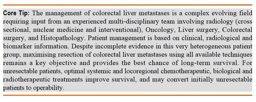 Colorectal liver metastases | Surgical Focus